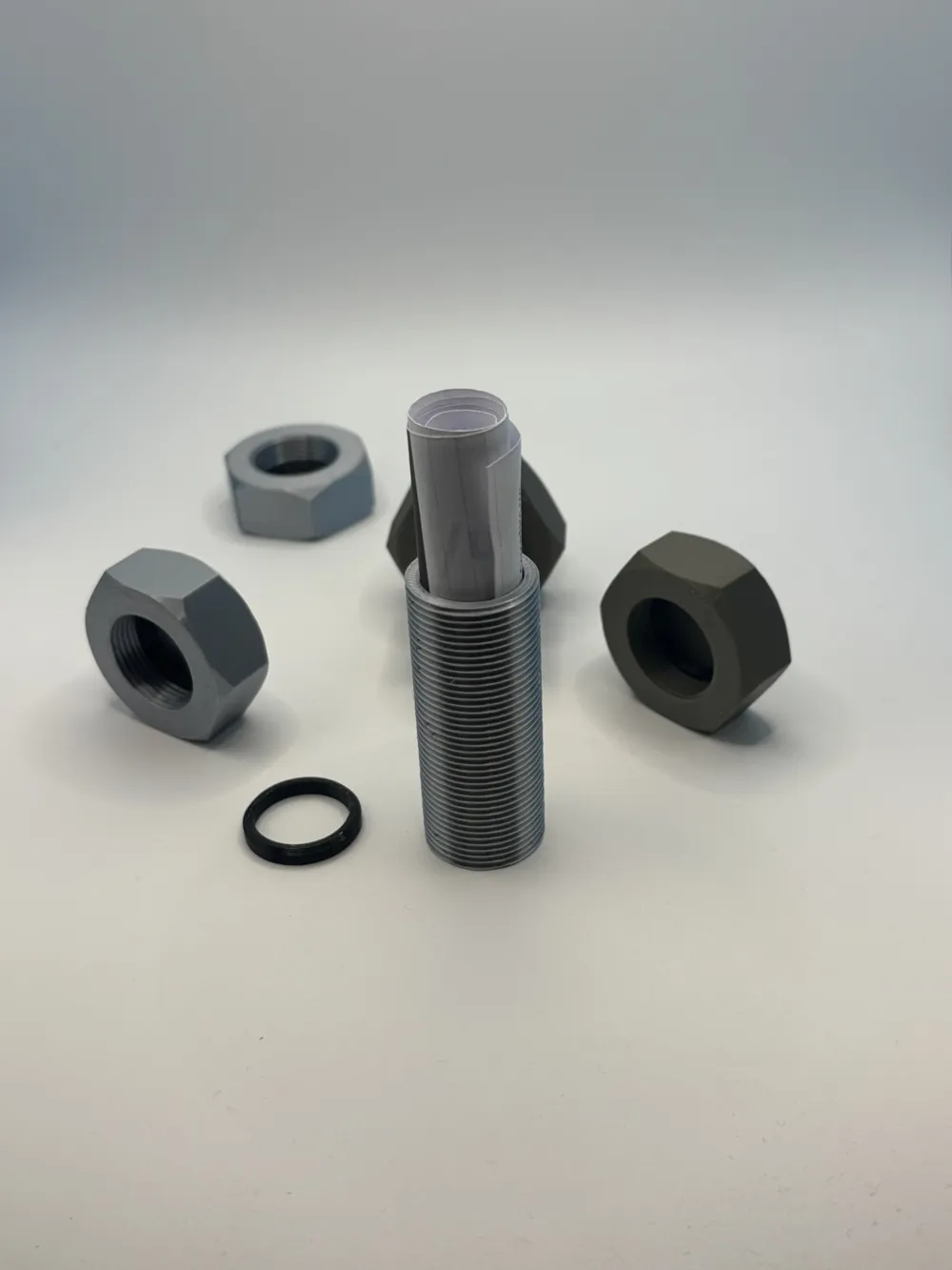 Magnetic Nut and Bolt Stash Container by 3dfrogMakerWorld: Download ...