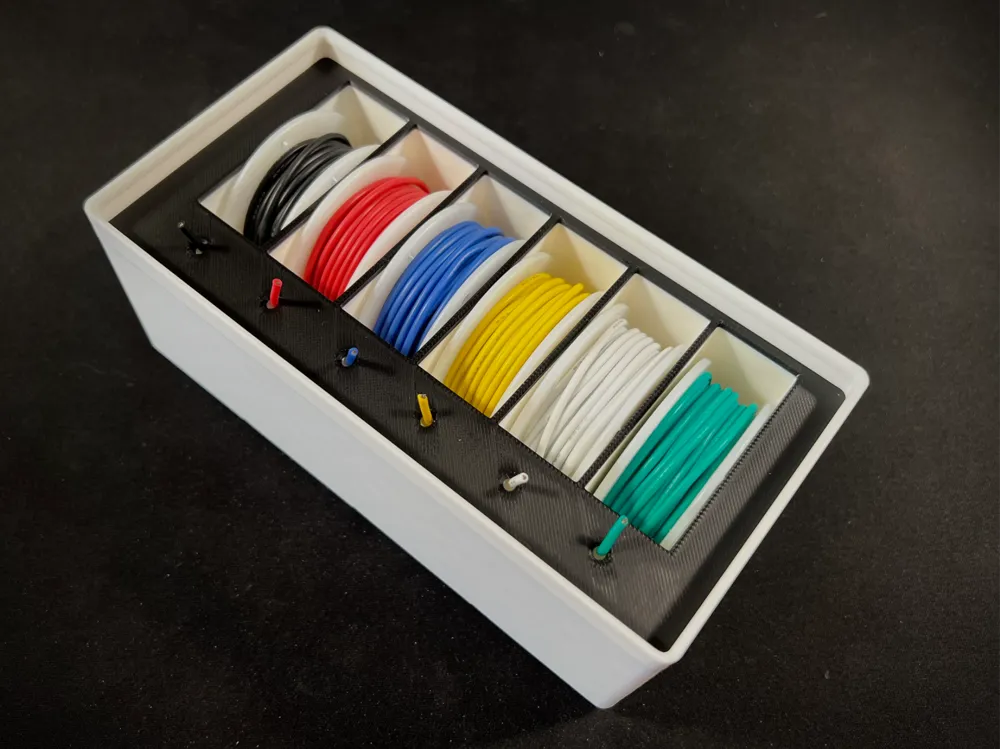 Gridfinity Wire spool holder - Free 3D Print Model - MakerWorld