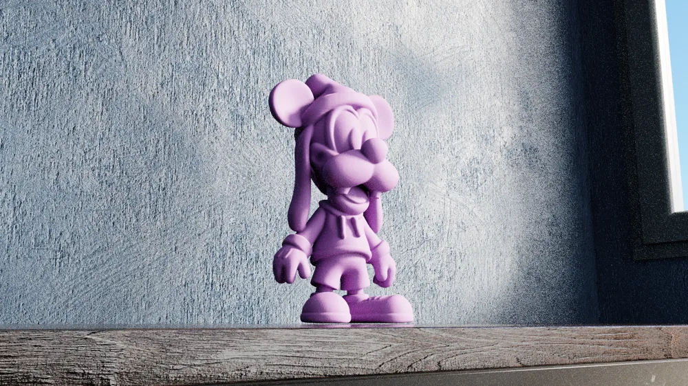 Chibi Goofy - Free 3D Print Model - MakerWorld