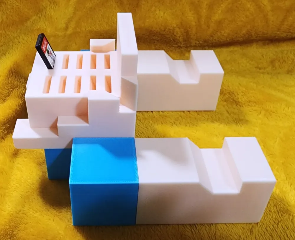 Minecraft Steve Nintendo Switch Stand Remixed by Schafi MakerWorld ...