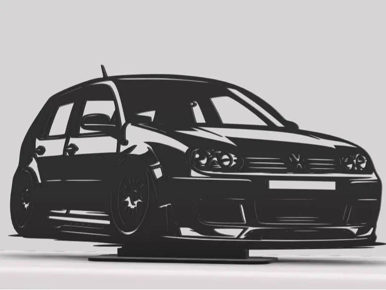 VW MK4 R32 Silhouette by PansterCrafts - MakerWorld