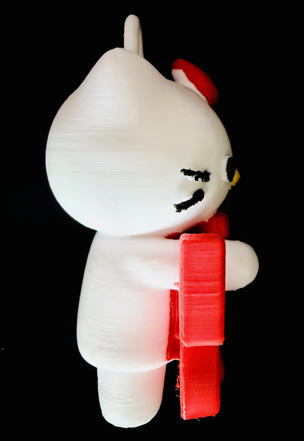 Hello Kitty Love Keychain-Hobbyist 3D Print Model - Free 3D Print Model ...