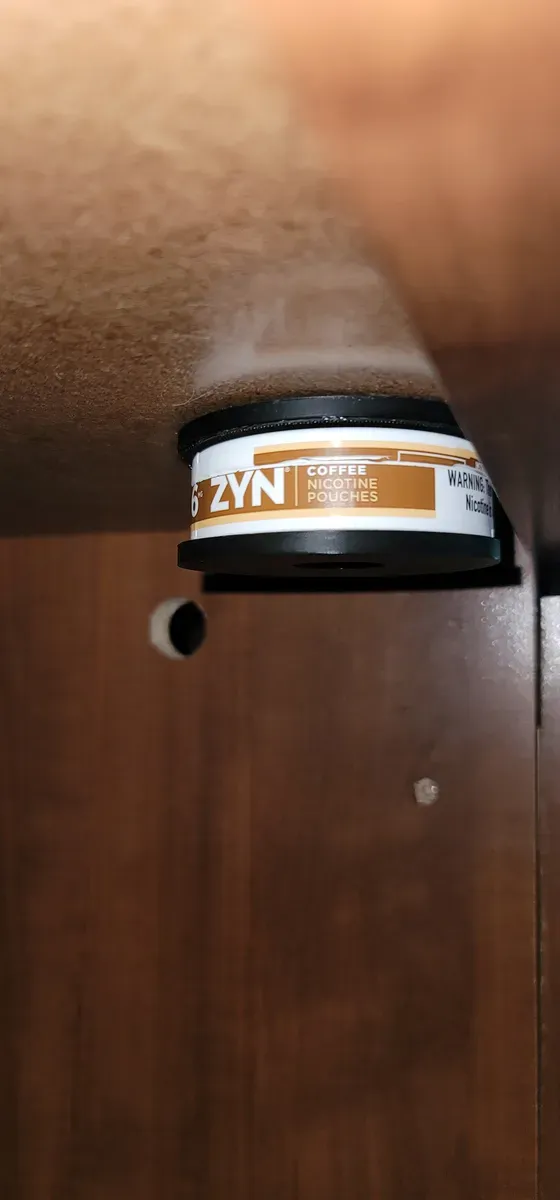 Under-Desk Zyn Holder by HWorks3D MakerWorld: Download Free 3D Models