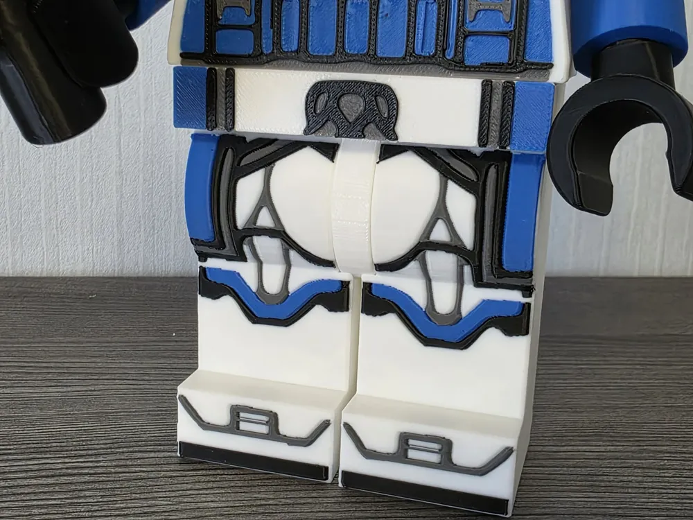 Clone Trooper Phase 2 Officer - 501st * 500% ~22cm - Free 3D Print ...