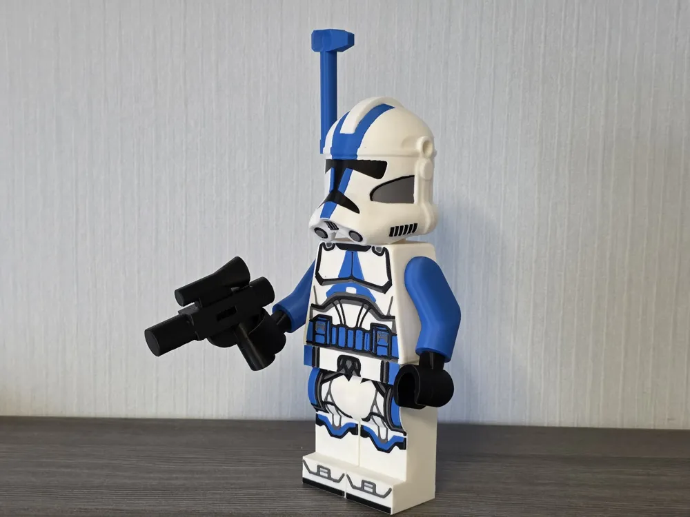 Clone Trooper Phase 2 Officer - 501st * 500% ~22cm - Free 3D Print ...
