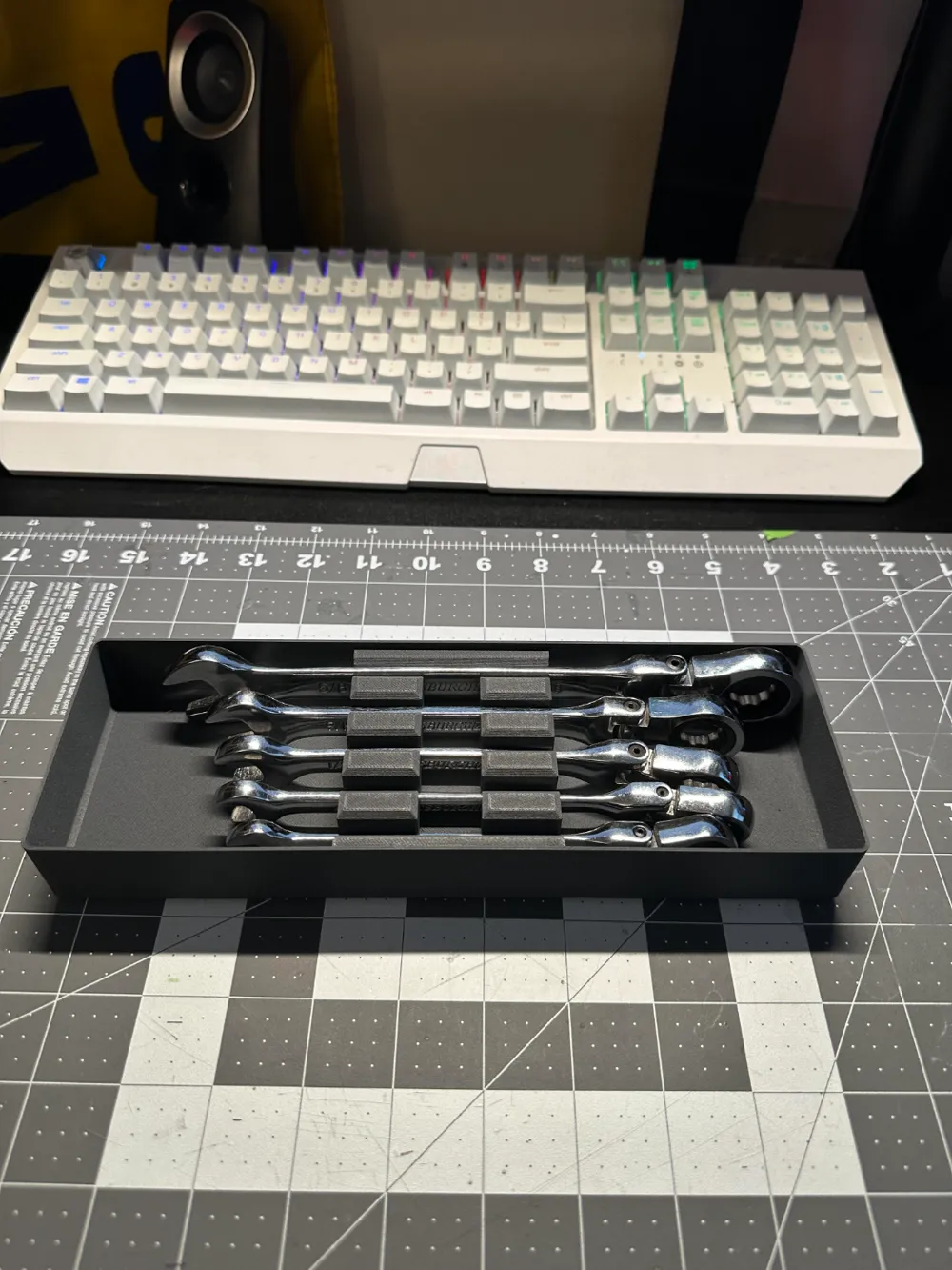 Harbor Freight Ratcheting Wrenches Gridfinity by JMichael1701 - MakerWorld