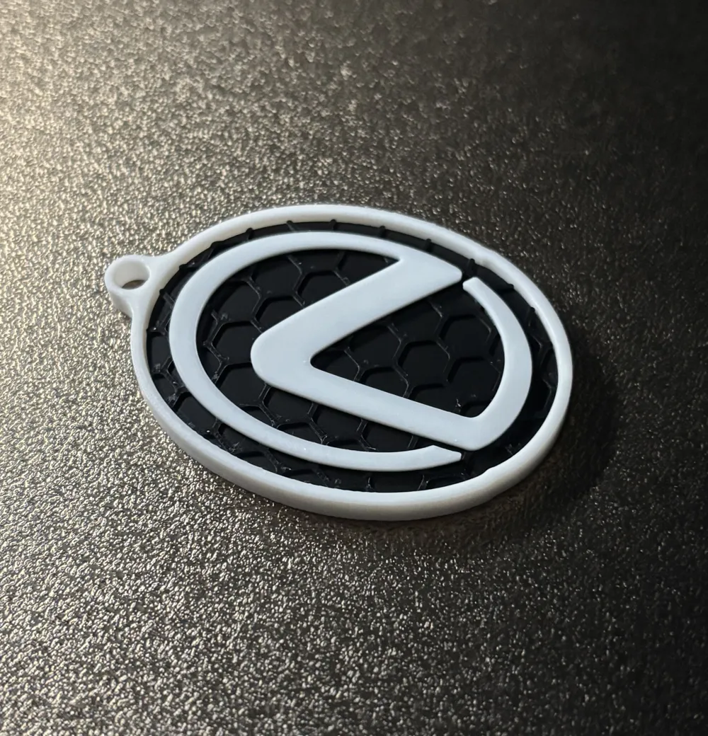 Lexus Keychain - Free 3D Print Model - MakerWorld