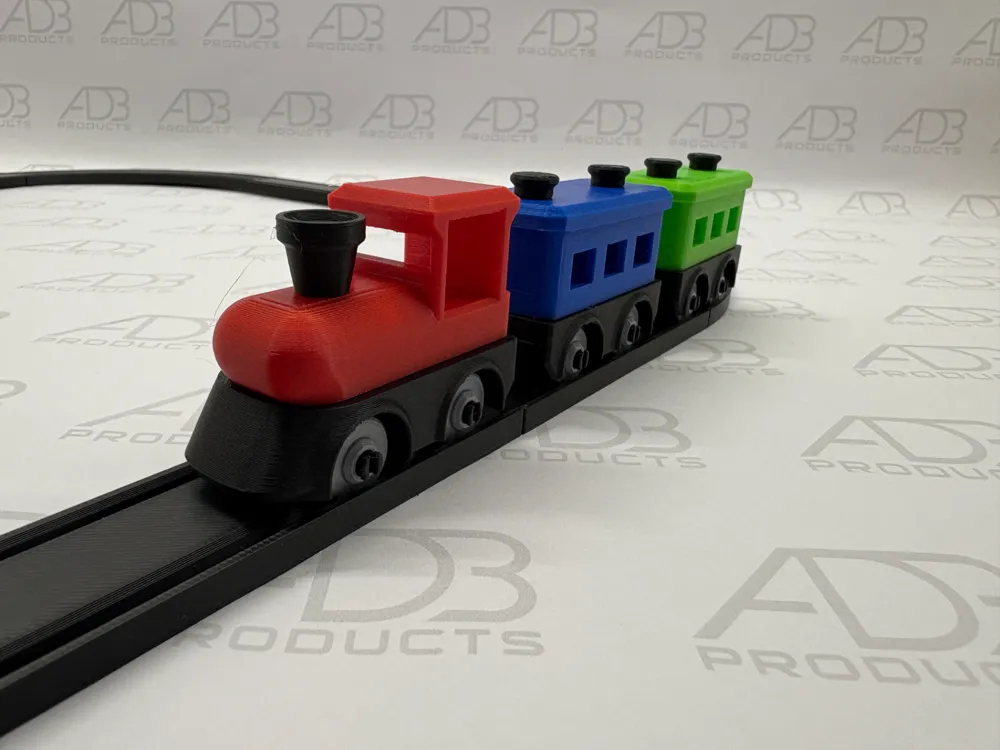 Little Toy Train Track Set by ADB PRODUCTS - MakerWorld