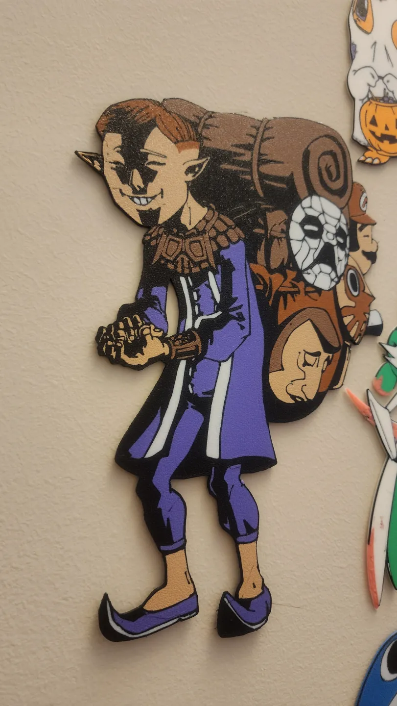 Happy Mask Salesman - Decor - 6 Colors by Mech3D - MakerWorld