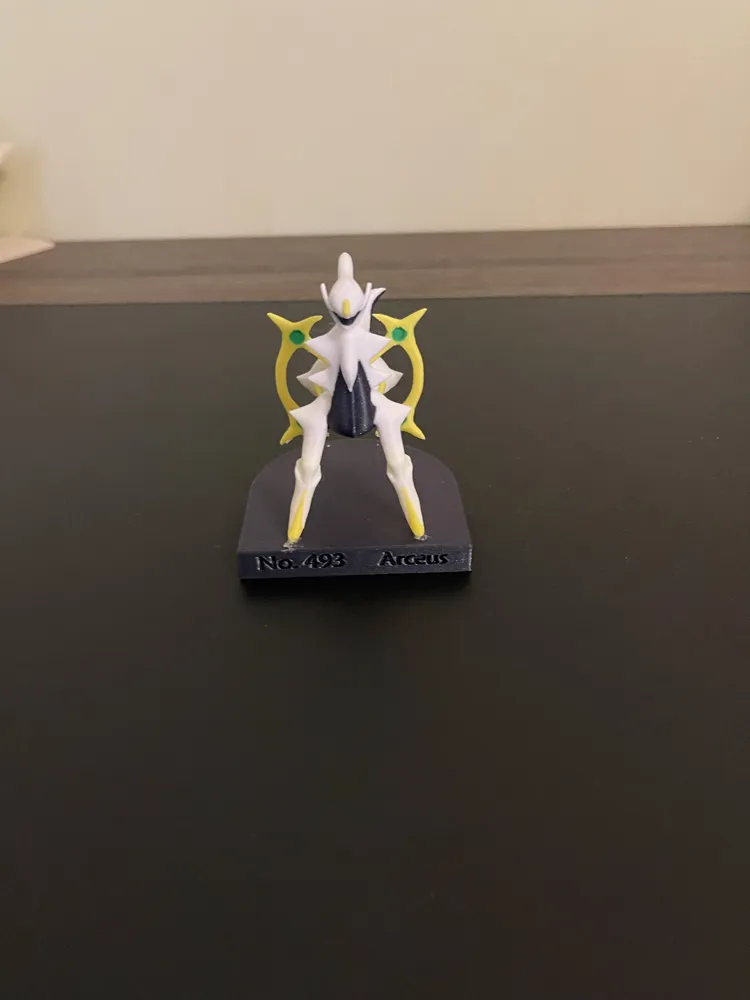 Pokémon No. 493 Arceus (with pedestal) by Nimburs MakerWorld: Download ...