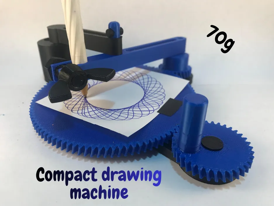 Compact drawing machine - Free 3D Print Model - MakerWorld