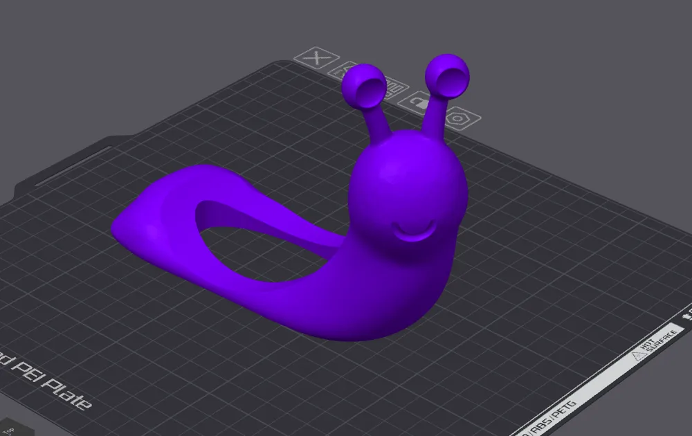 Snail Spare TP Holder - Free 3D Print Model - MakerWorld