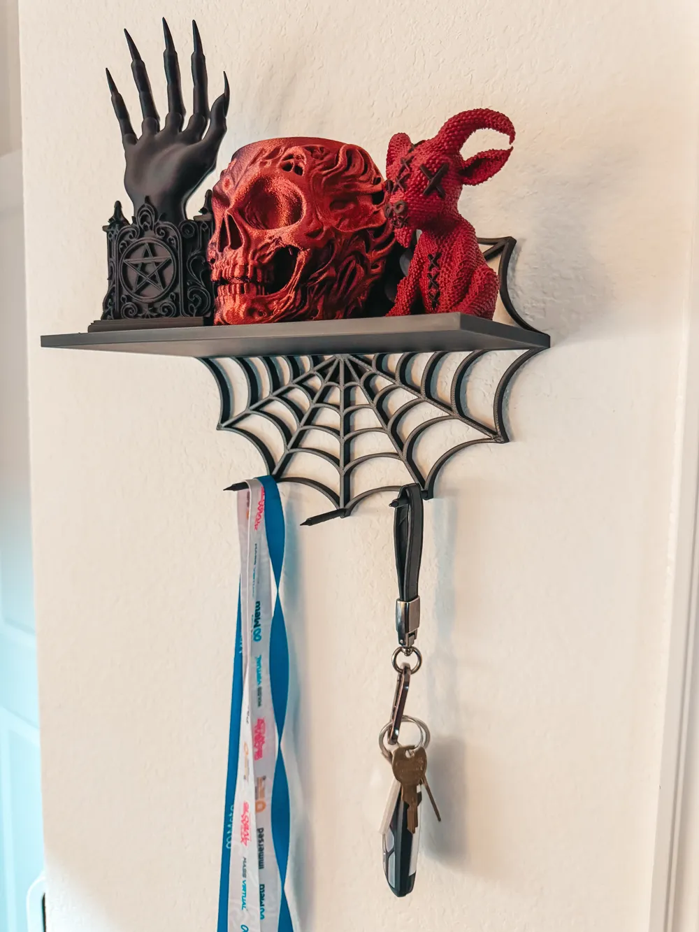 Spider Web Wall Shelf by LayeredLogic MakerWorld: Download Free 3D Models