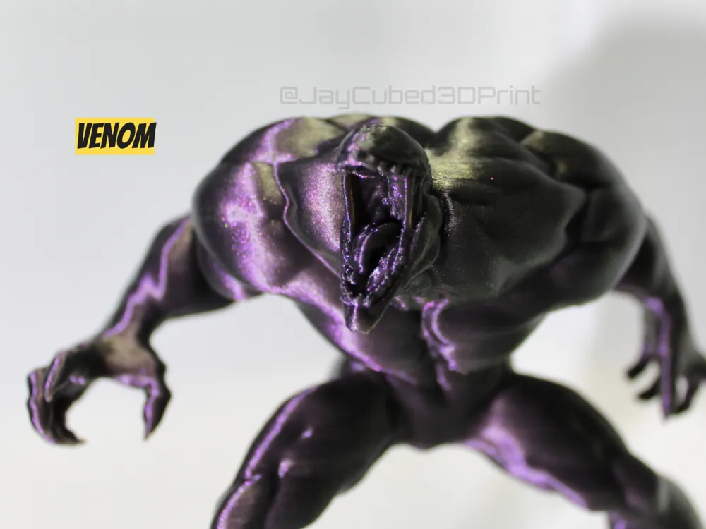 Venom - Fan Art Sculpture by JayCubed Prints MakerWorld: Download Free ...