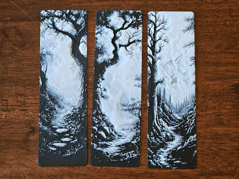 Bookmark Set - "Peaceful Forest" by Yandalf MakerWorld: Download Free ...