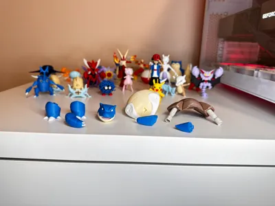 Blastoise (Pokemon) 65mm tall Multipart by LCFigure MakerWorld ...