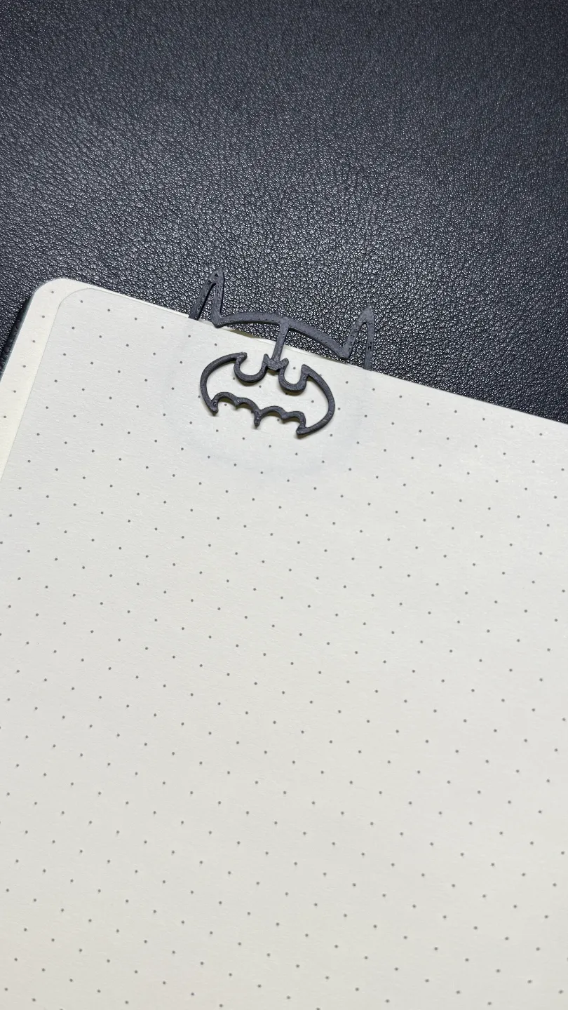 Cute little Batman Bookmark by G - MakerWorld