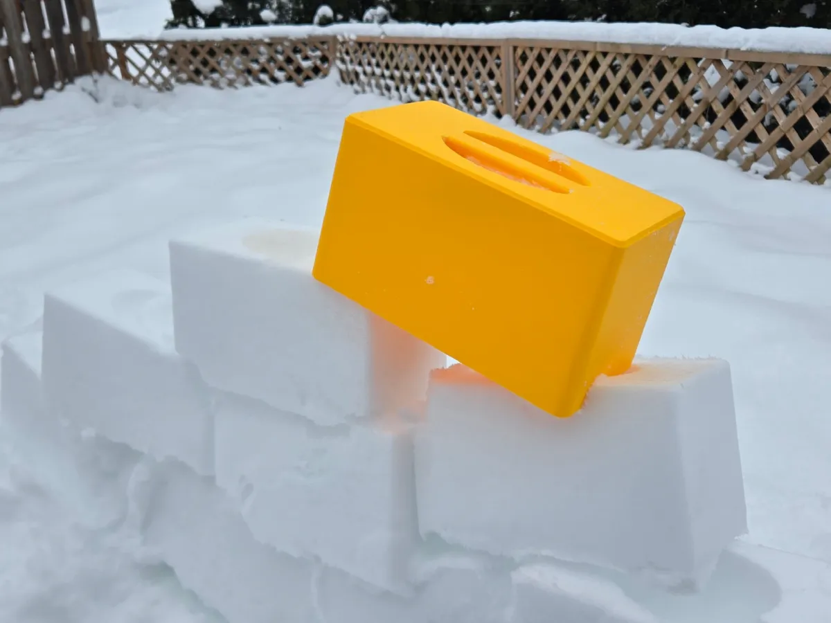 Snow Brick / Block Maker - Free 3D Print Model - MakerWorld