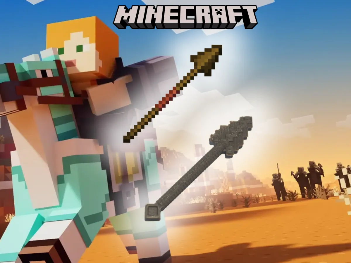 MINECRAFT Lance Brique de construction - (Mounts of Mayhem) - Modèle d'Impression 3D Gratuit ...