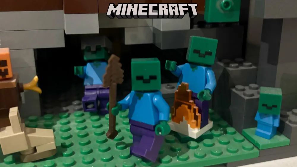 MINECRAFT Lancia di Mattoncini - (Mounts of Mayhem) - Modello di stampa ...