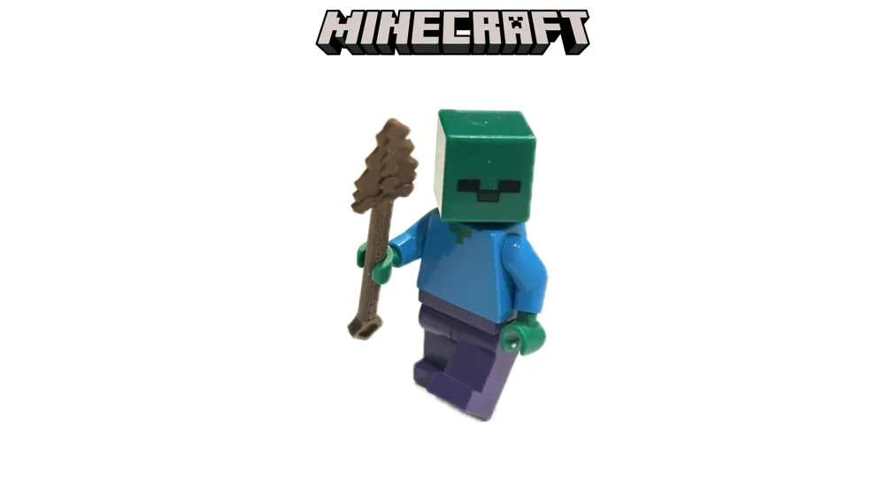 MINECRAFT Lancia di Mattoncini - (Mounts of Mayhem) - Modello di stampa ...