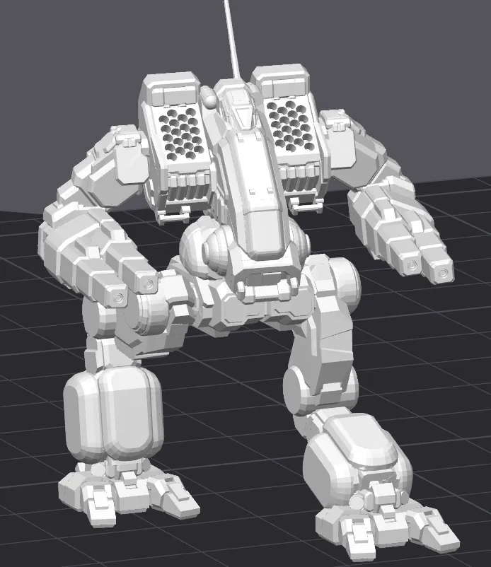 Maddog Mech Remixed by ConnorMakesStuff - MakerWorld