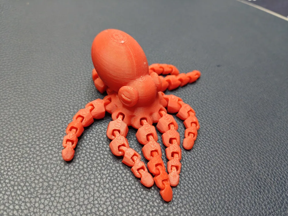 Articulated Flexi Octopus – cute 3D Print - Free 3D Print Model ...