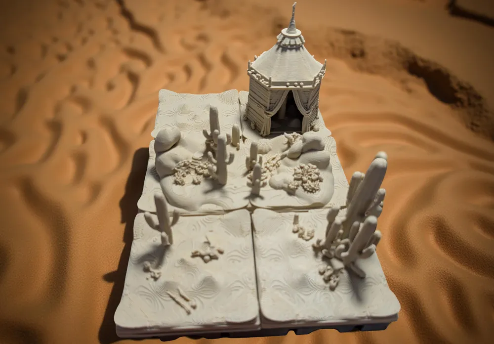 Miniatur Desert set (MTS (3) Desert) by StoneRock MakerWorld: Download ...