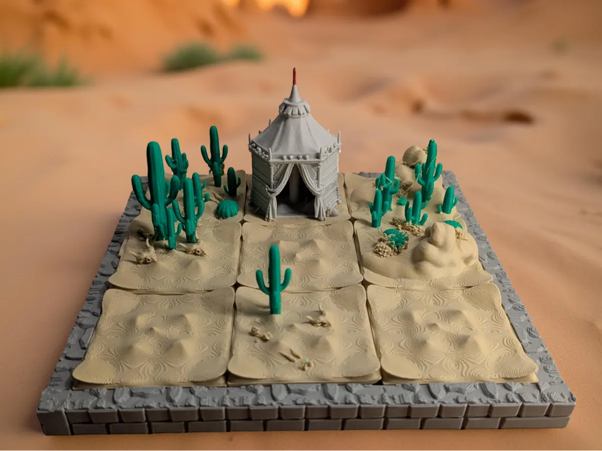 Miniatur Desert set (MTS (3) Desert) by StoneRock MakerWorld: Download ...