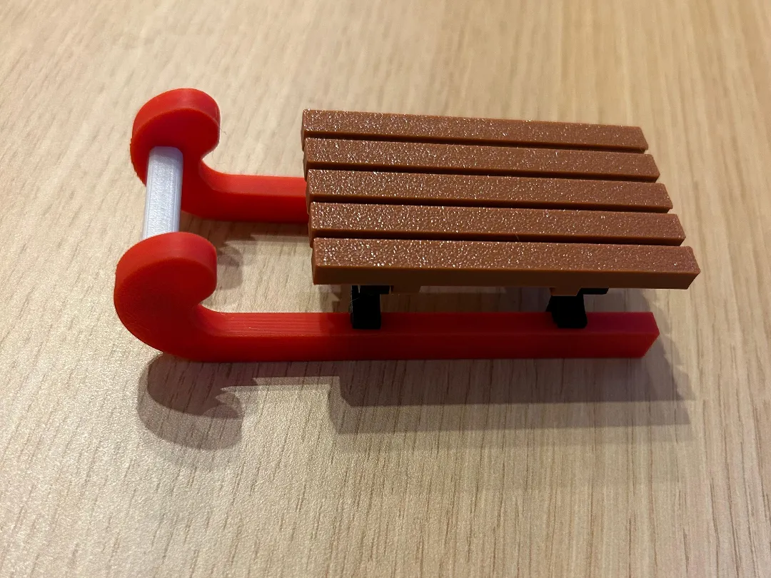 Christmas Sledge - Free 3D Print Model - MakerWorld