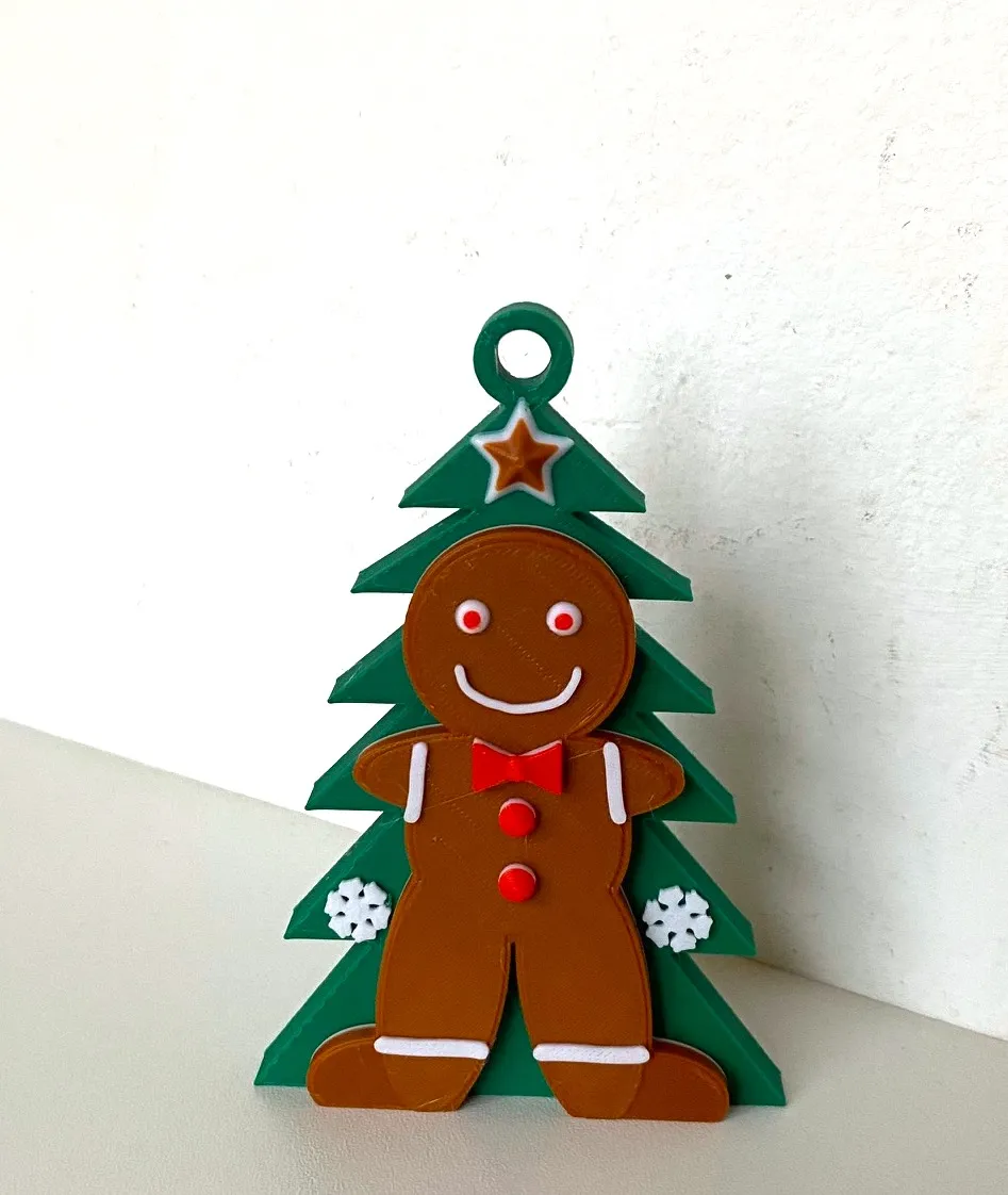 Gingerbread Christmas Tree by Ladislau - MakerWorld