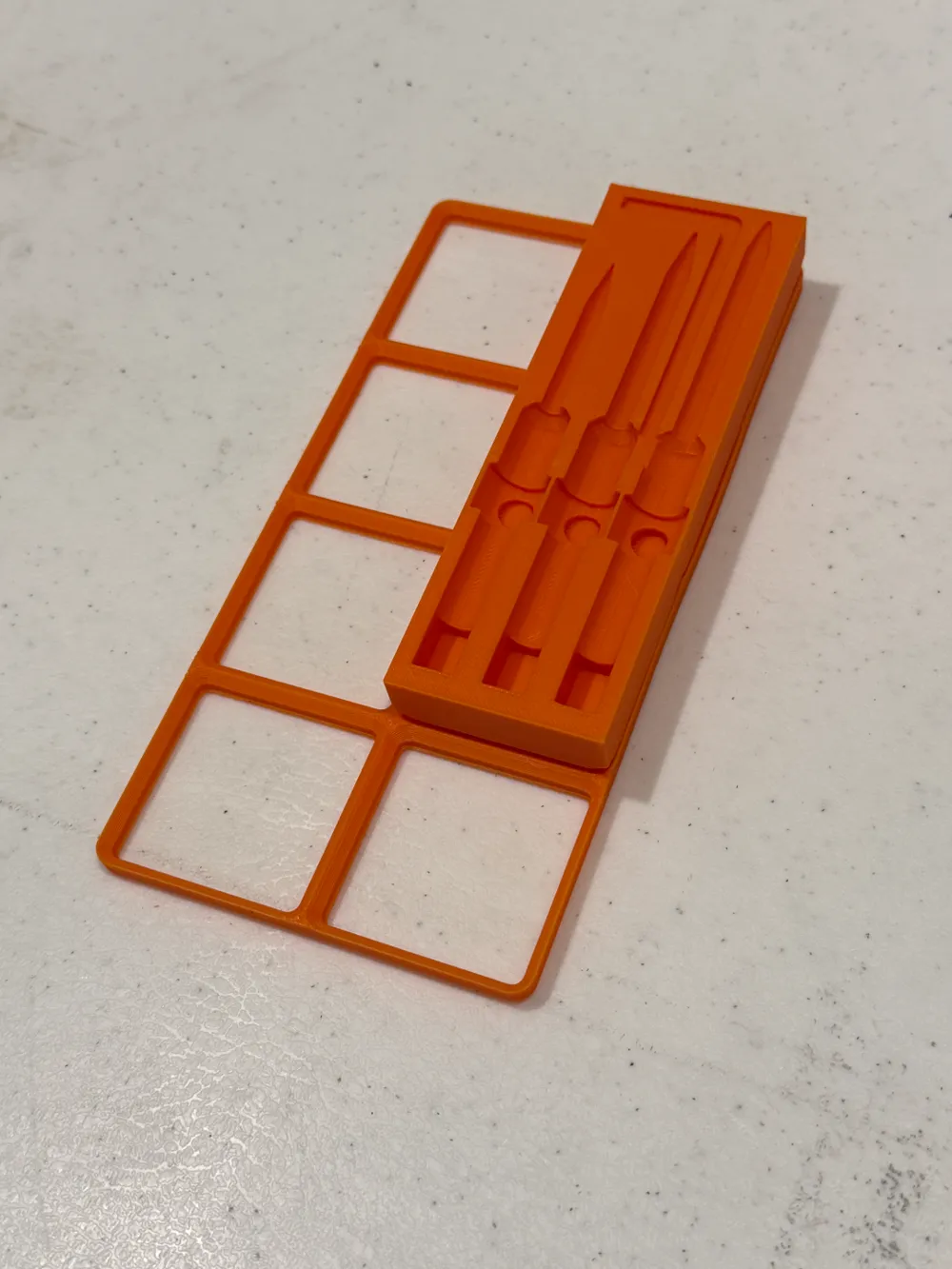 Gridfinity Milwaukee Countersink Drill Bit Holder by SEBTools - MakerWorld