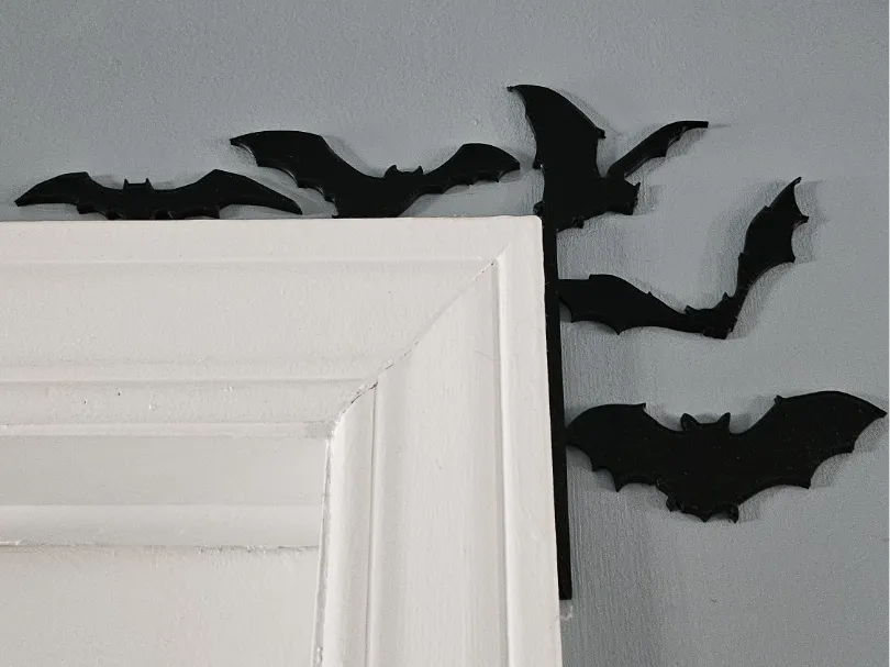 Halloween Bats Door Corner deco by Tommy Gun - MakerWorld