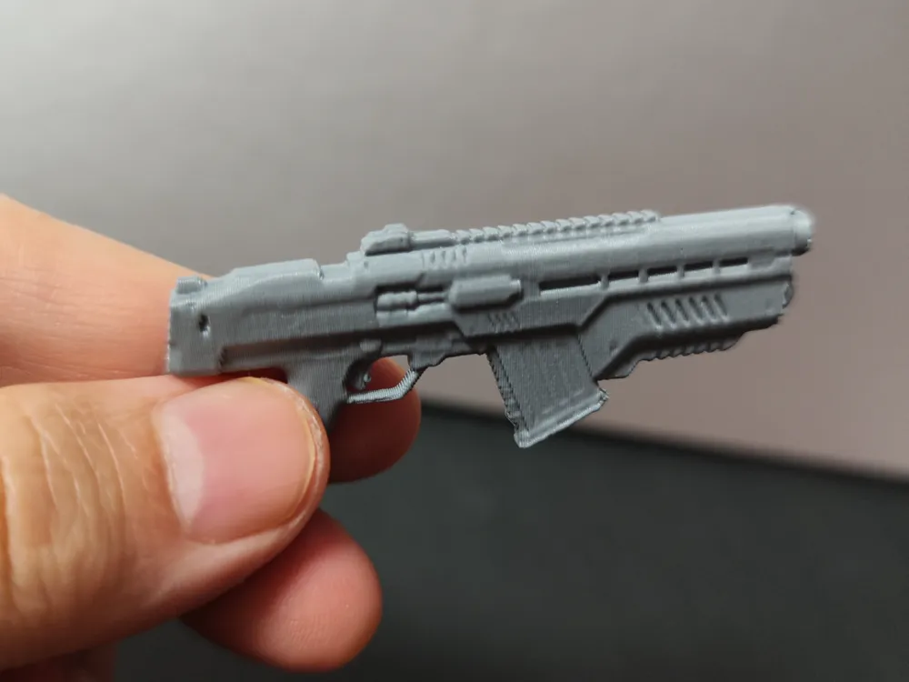 Sci-Fi Mini Submachine Gun (Miniature Figures) by BennyJinn MakerWorld ...