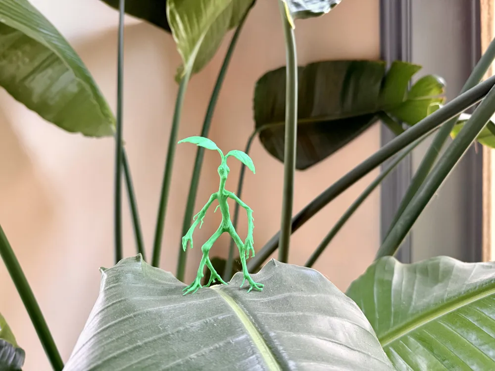 Bowtruckle Fantastic Beasts Pickett look a like - Free 3D Print Model ...