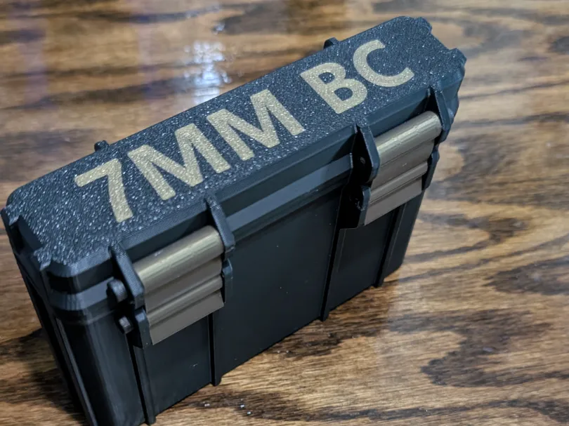 7mm Backcountry 20rnd Ammo Box by Squatch - MakerWorld