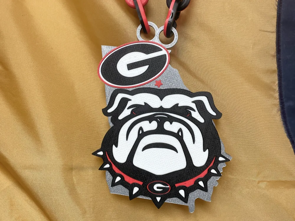 UGA Hype Chain by Prints.BFF MakerWorld: Download Free 3D Models