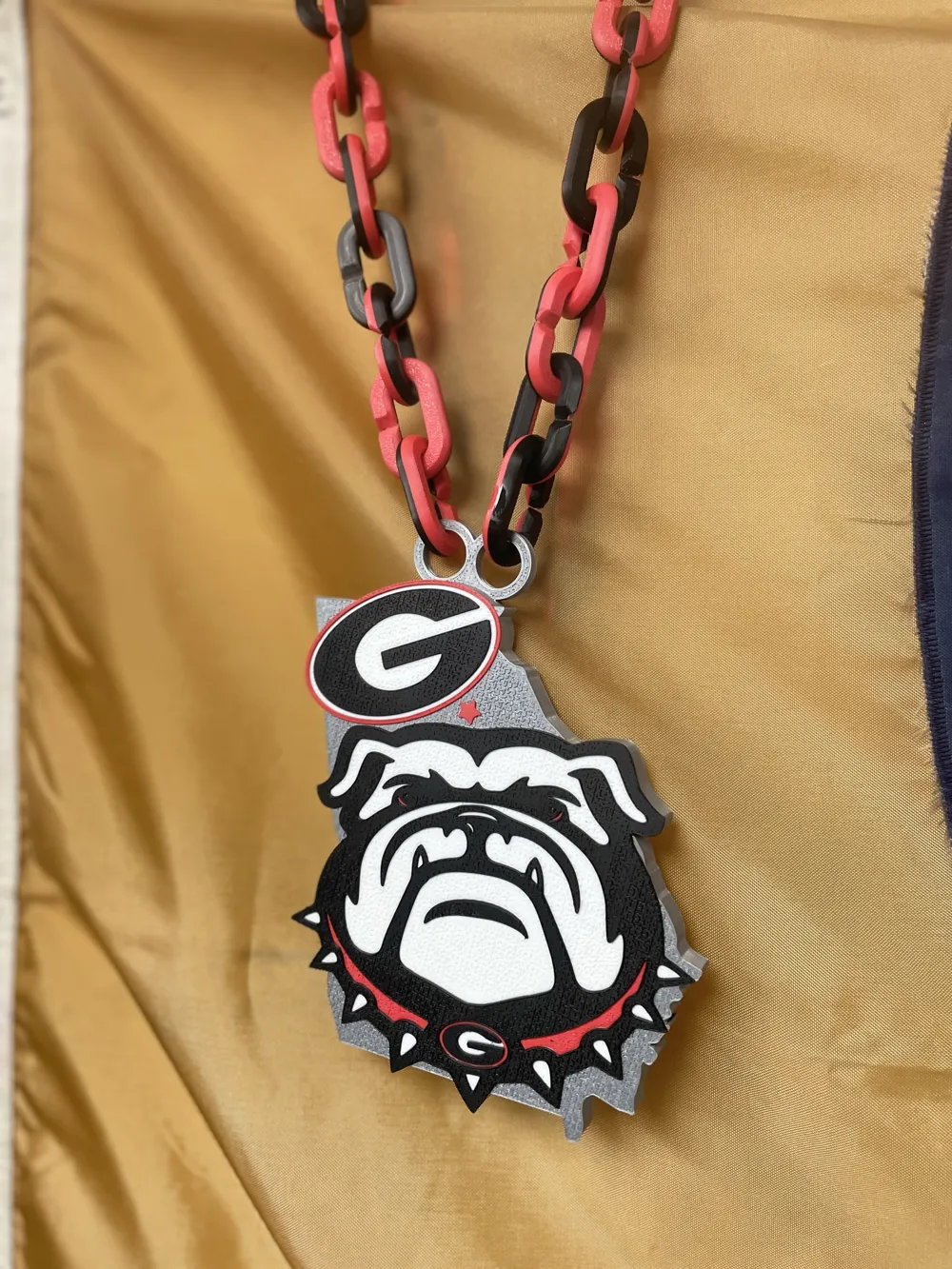 UGA Hype Chain by Prints.BFF MakerWorld: Download Free 3D Models