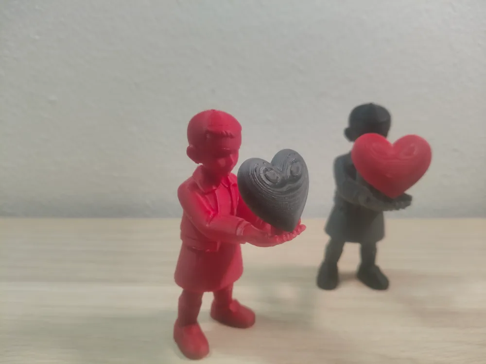 Eleven with Heart –Stranger Things Saint Valentin - Free 3D Print Model ...
