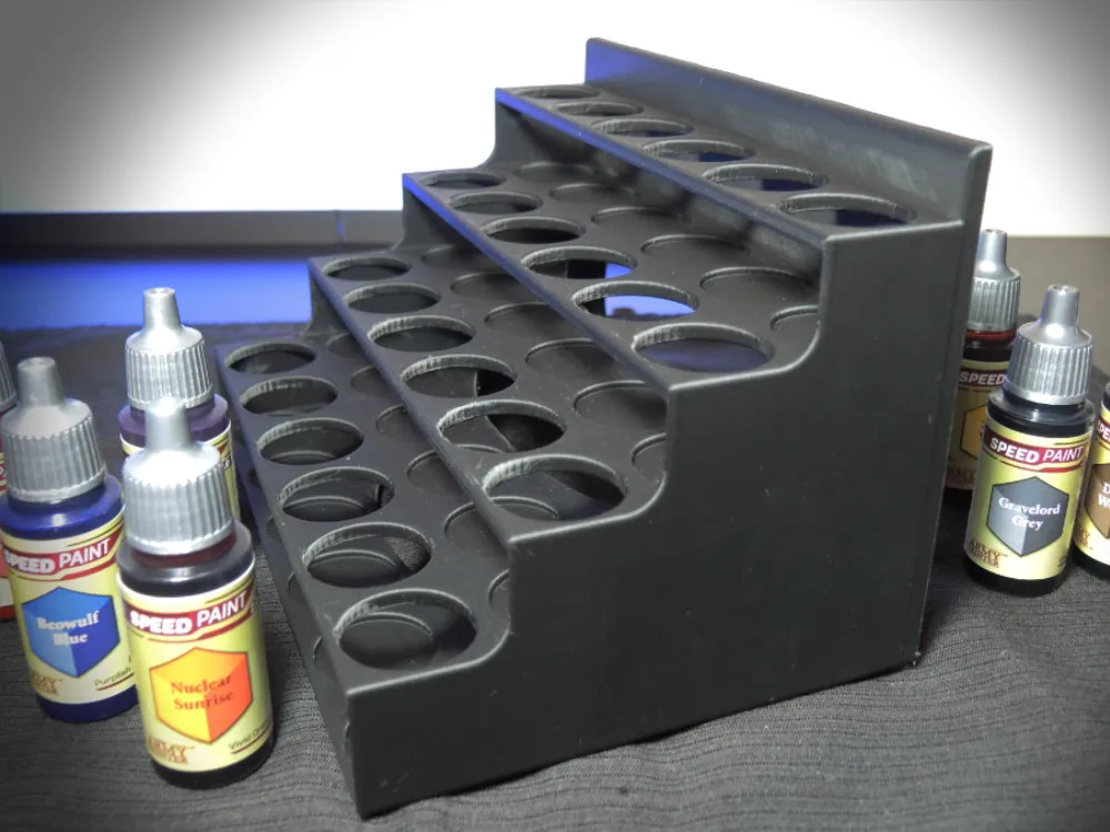 Paint Rack Holder 24 - Vallejo and Army Painter by RetroSharky ...