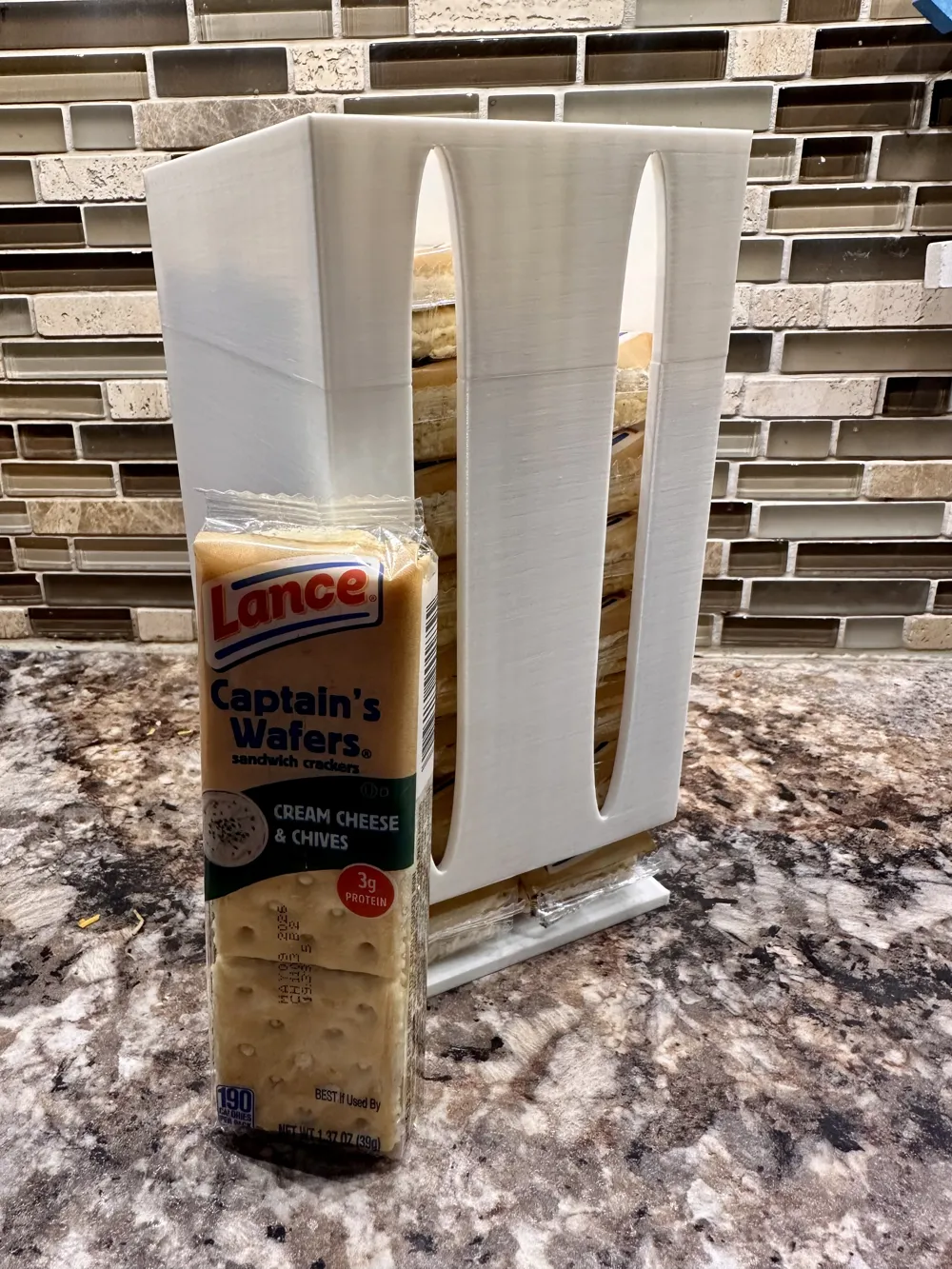 Cracker Storage Dispenser - Free 3D Print Model - MakerWorld