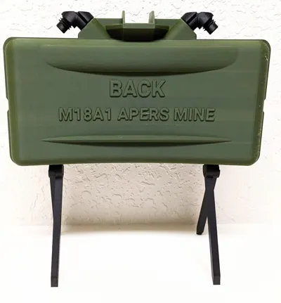 Life-Size Claymore Mine with Folding Legs by Rexi Labs MakerWorld ...