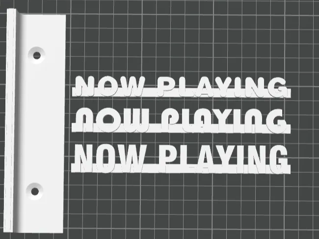 NOW PLAYING “NOW PLAYING” CD rack vinyl rack by taylover - MakerWorld