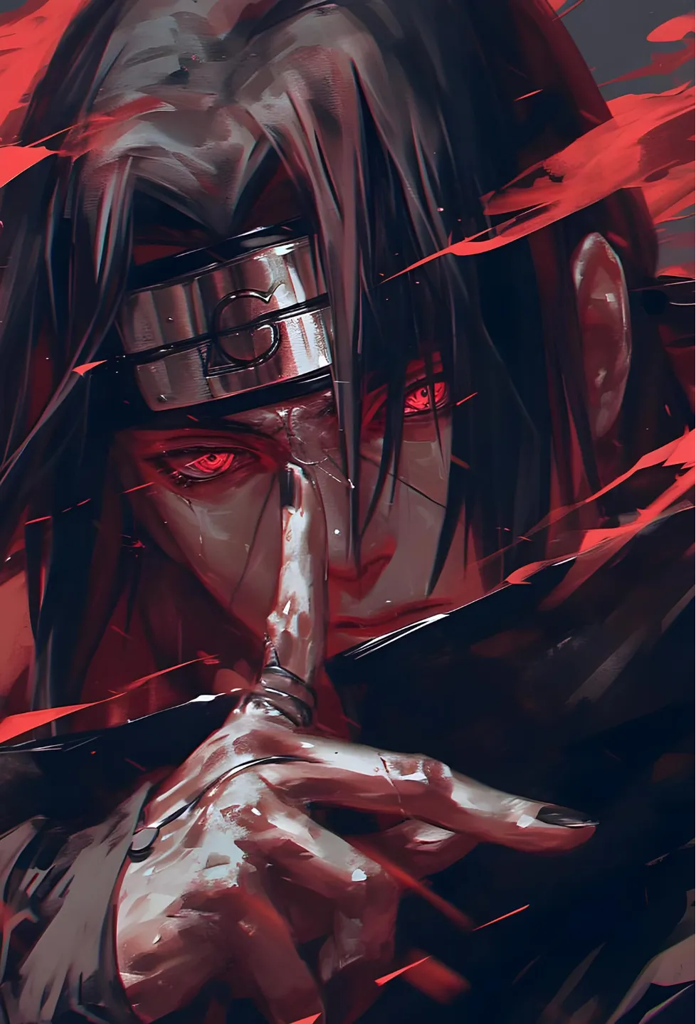 Itachi Blood Art 2 (akatsuki) by Proper3dprints - MakerWorld