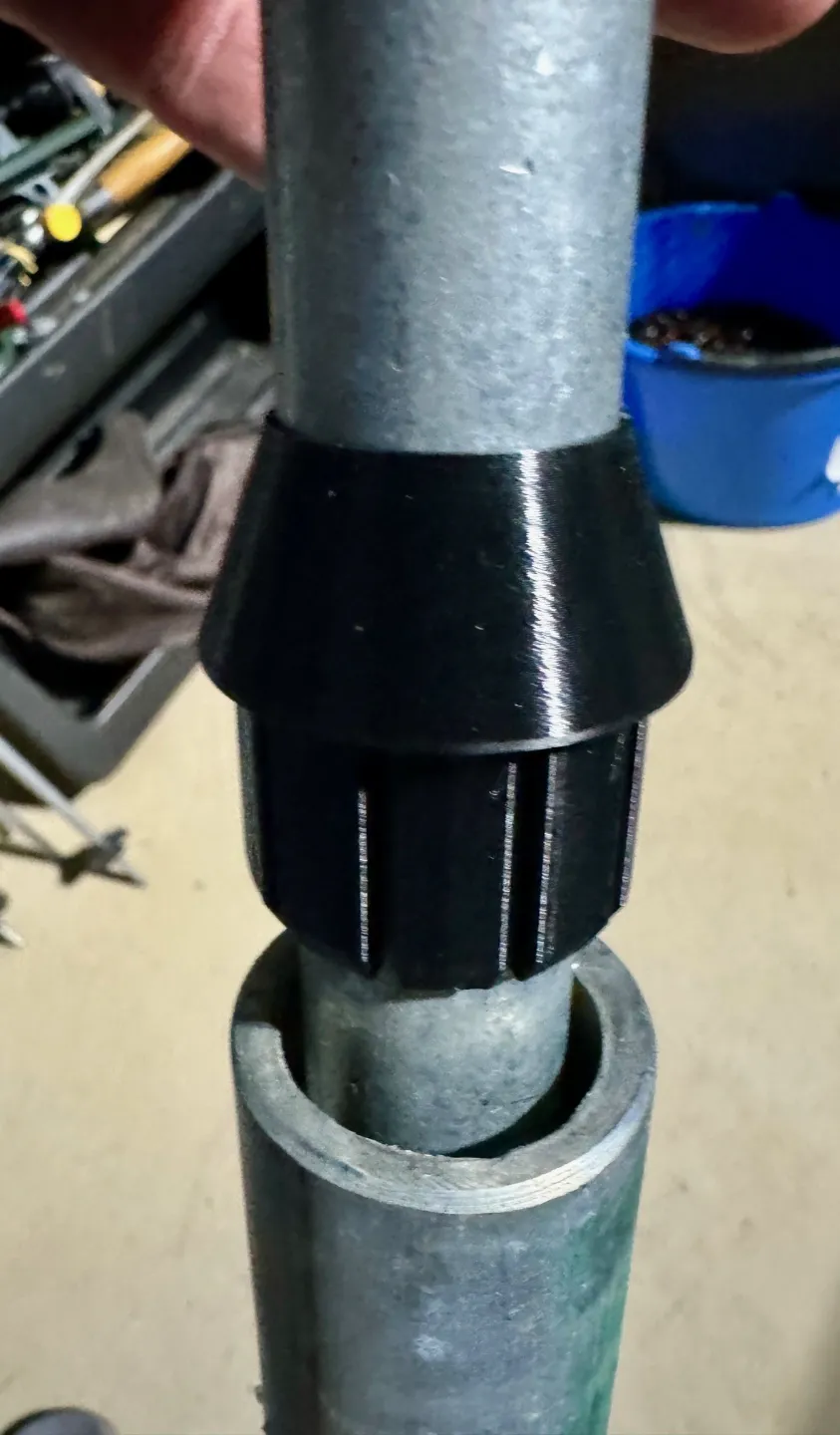 Nested Pipe spacer - for Ø1-1/4 & 1" Sch 30 Pipe by markwoozley ...