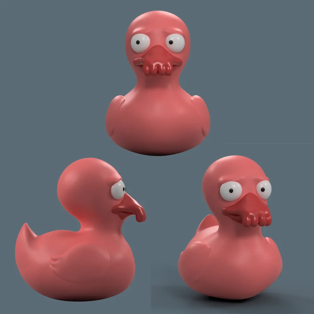 Rubber Ducky Zoidberg by bigovereasy - MakerWorld
