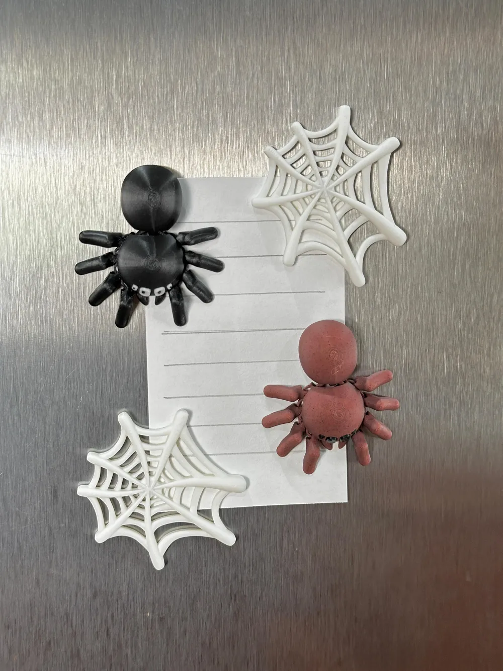 Articulated Spider Fridge Magnet - Free 3D Print Model - MakerWorld