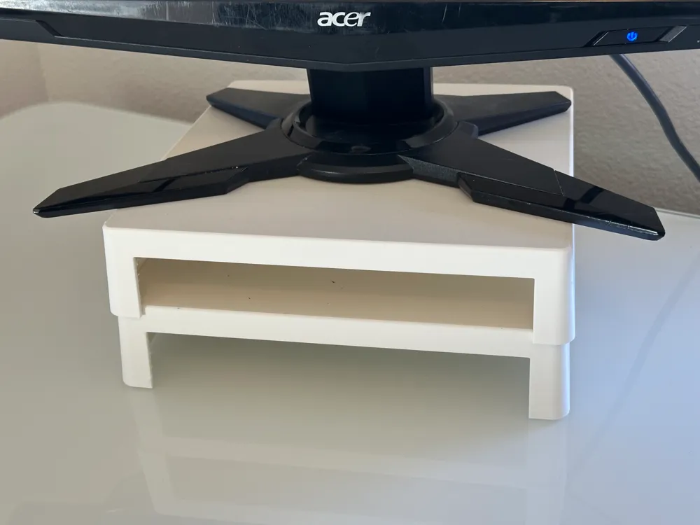Stackable Monitor Riser by QUAN1UM - MakerWorld