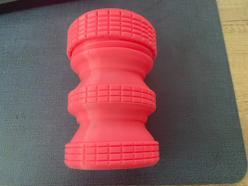 TPU Collapsible container for Pet Snacks by BananaPine - MakerWorld