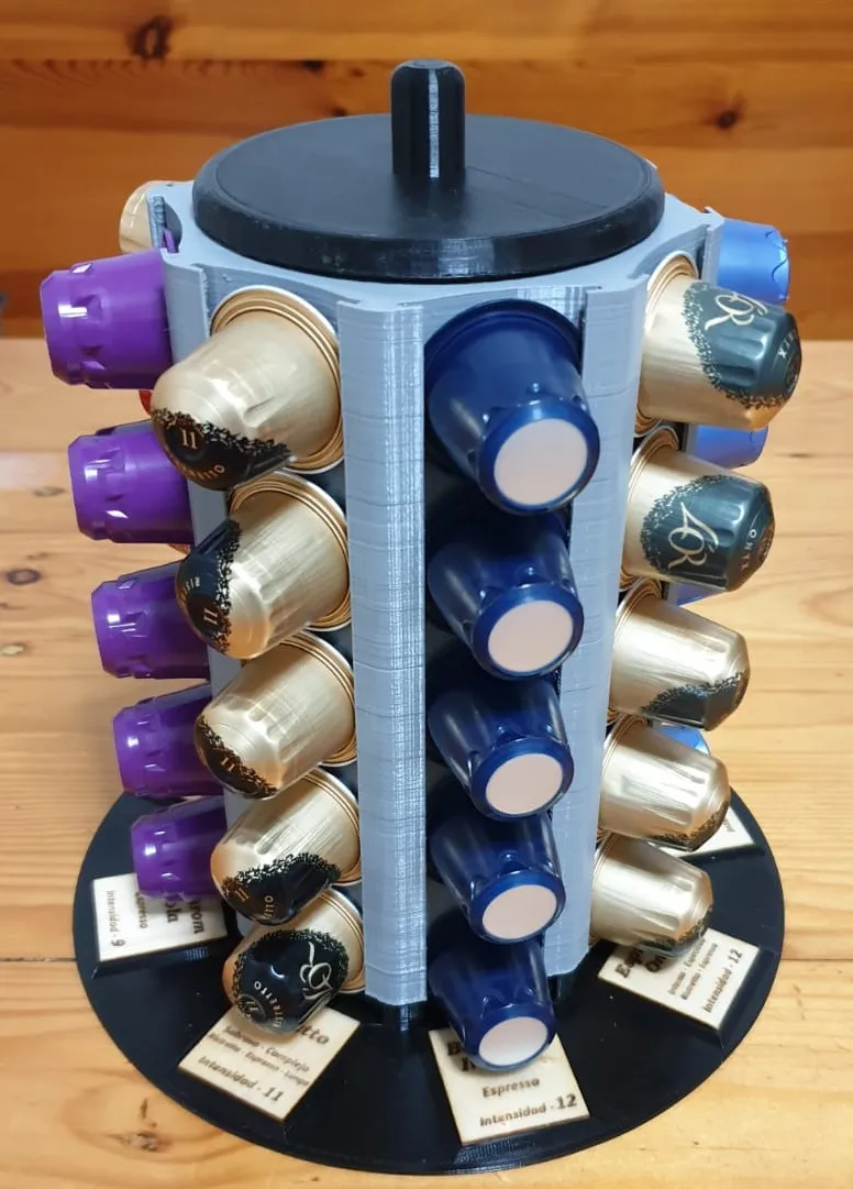 Capsule and sugar holder for Nespresso by Teisman - MakerWorld